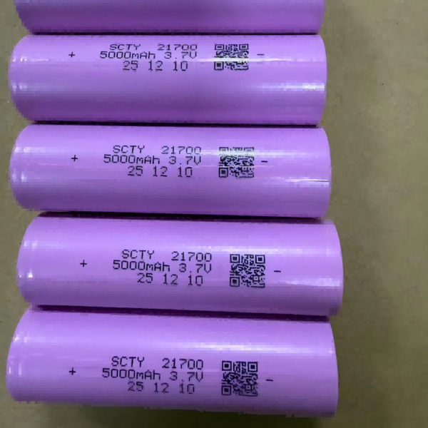High Drain 21700 5000mAh High Discharge 40A/60A Lithium Ion Battery for ...